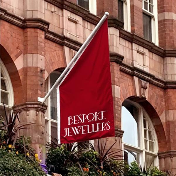 Value wall mounted Flagpoles with Angled brackets – Flags and Flagpoles