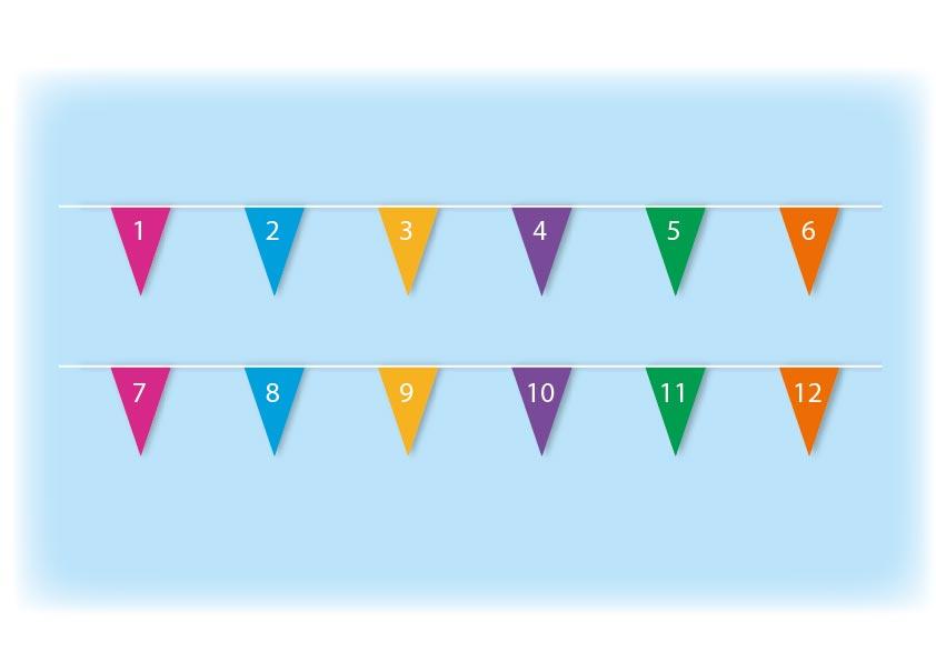 Educational bunting | Printed Bunting | Learning Bunting – Flags and ...