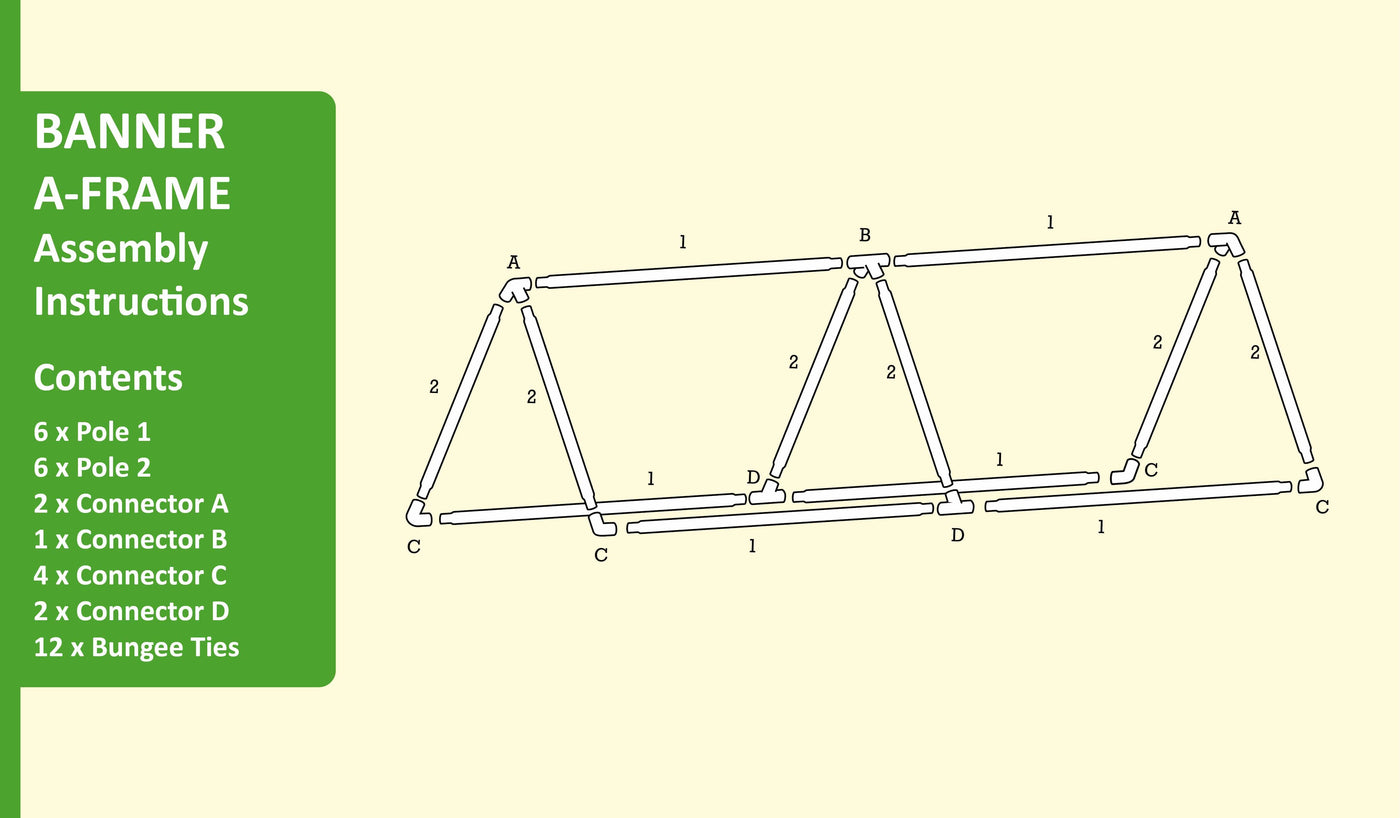 Steel Banner Frame – Flags and Flagpoles