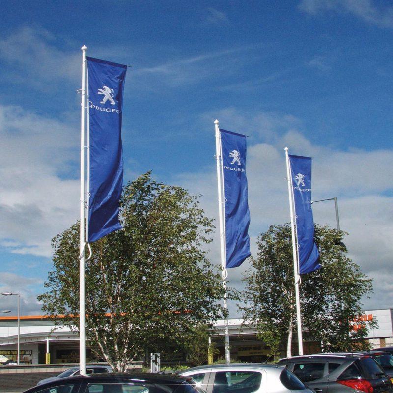 Flagpoles with rotating arms | Flags | Flagpoles | Bunting – Flags and ...