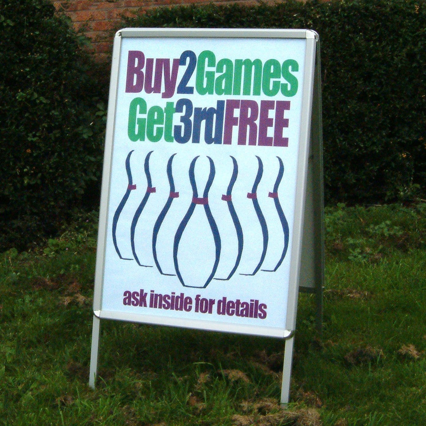 Poster Board Yard Signs